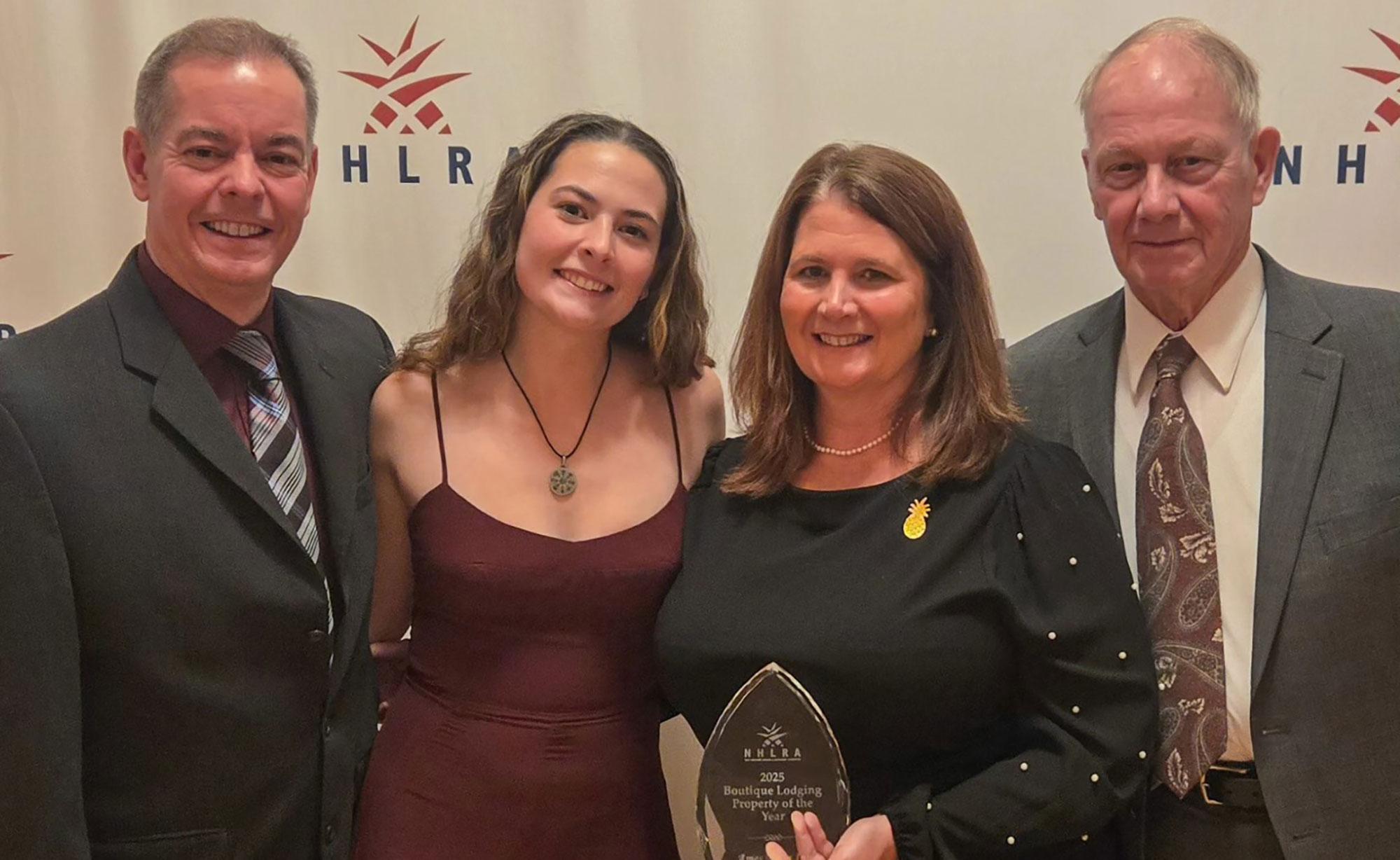 Ames Farm Inn Named Boutique Lodging Property of the Year
