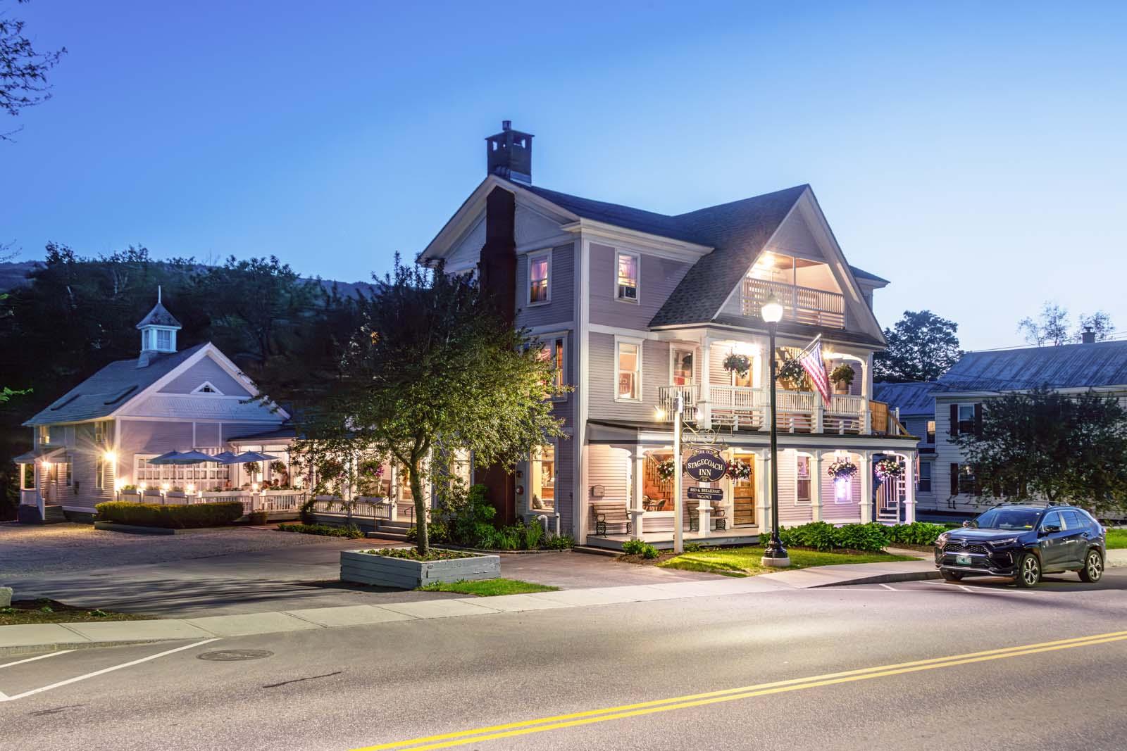 Waterbury Vermont Lodging - The Old Stagecoach Inn | New England Inns ...